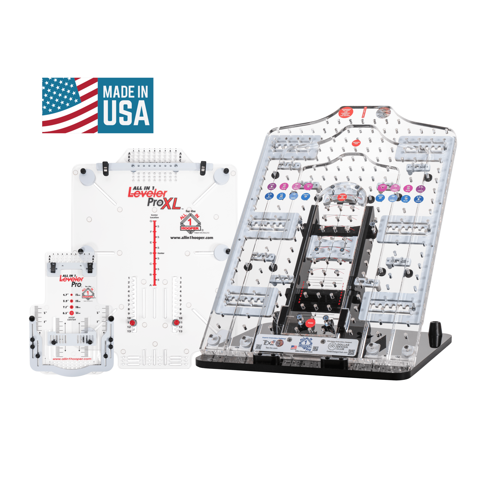 All in 1 Hooper Pro | 5-in-1 Embroidery Hooping Station